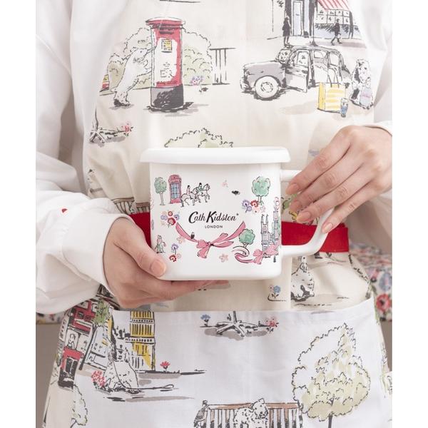 ZOZO問い合わせ番号:100818934ショップ:Cath Kidston，キャス キッドソンブランド:Cath Kidston，キャスキッドソン商品名:ホーローマルチスクエアポットカテゴリ:食器/キッチン>キッチンツールブランド品...
