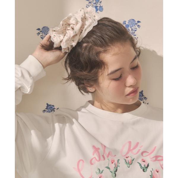 ZOZO問い合わせ番号:100818939ショップ:Cath Kidston，キャス キッドソンブランド:Cath Kidston，キャスキッドソン商品名:レーストリムシュシュ Lace Sprigsカテゴリ:ヘアアクセサリー>シュシ...