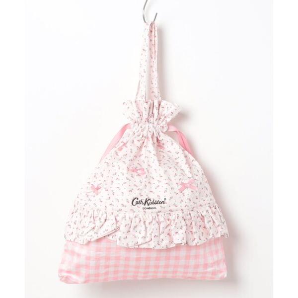 『タイムセール実施中』ZOZO問い合わせ番号:100818951ショップ:Cath Kidston，キャス キッドソンブランド:Cath Kidston，キャスキッドソン商品名:フリルドローストリングバッグカテゴリ:バッグ>トートバッ...