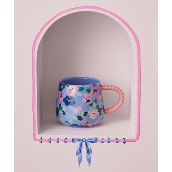 ZOZO問い合わせ番号:100818961ショップ:Cath Kidston，キャス キッドソンブランド:Cath Kidston，キャスキッドソン商品名:Billie マグカップ ツイステッドハンドル Painted Pansiesカテゴ...