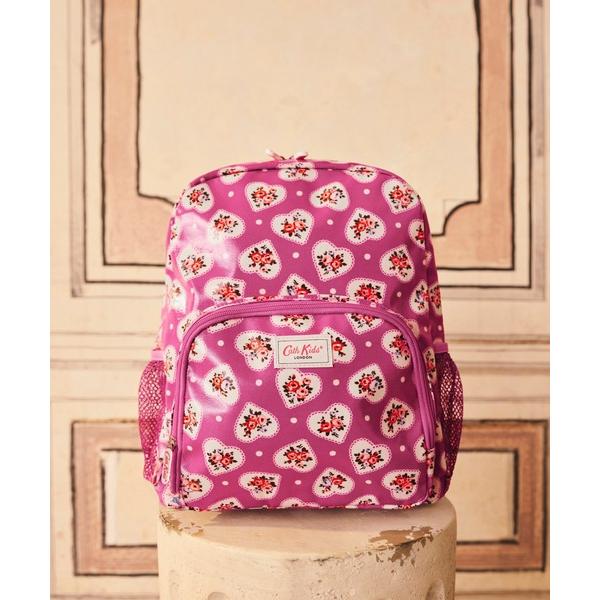 ZOZO問い合わせ番号:100818987ショップ:Cath Kidston，キャス キッドソンブランド:Cath Kidston，キャスキッドソン商品名:キッズ クラシック バックパック Lace Heartsカテゴリ:バッグ>バッ...