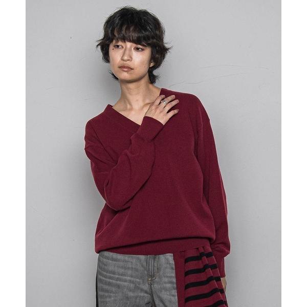 『セール実施中』ZOZO問い合わせ番号:100819203ショップ:MAYSON GREY，メイソングレイブランド:MAYSON GREY，メイソングレイ商品名:【ふわもち】Vネックニット≪洗濯機で洗える≫カテゴリ:トップス>ニット/...