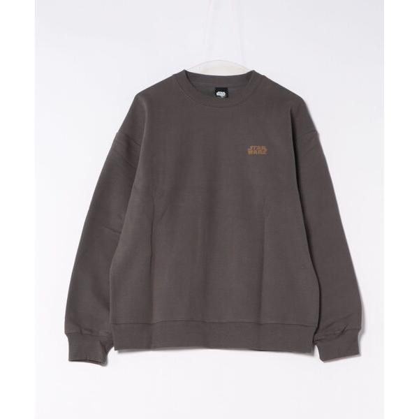 『タイムセール実施中』ZOZO問い合わせ番号:100819388ショップ:Rendez-Vous，ランデヴーブランド:STAR WARS，スターウォーズ，Disney，ディズニー商品名:【 STAR WARS 】 裏起毛プリント クルーネッ...