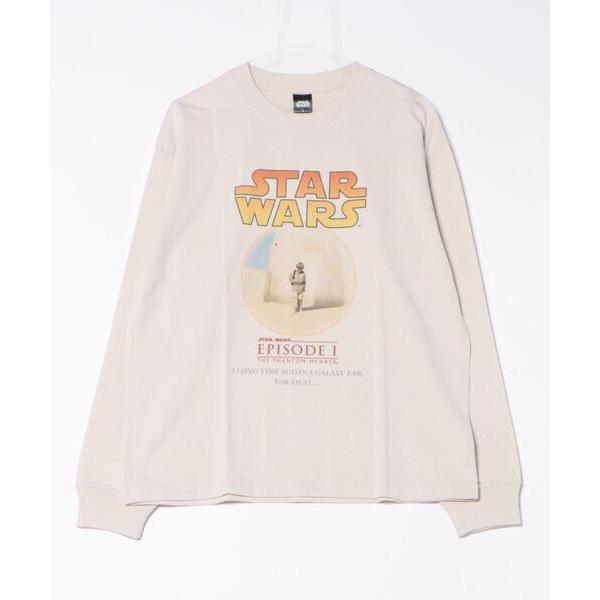 『タイムセール実施中』ZOZO問い合わせ番号:100819389ショップ:Rendez-Vous，ランデヴーブランド:STAR WARS，スターウォーズ，Disney，ディズニー商品名:【 STAR WARS 】 プリント ロングＴスリーブ...