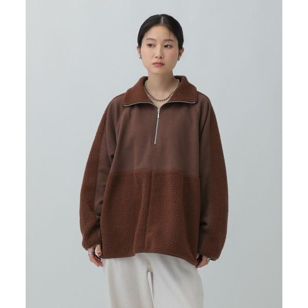 『タイムセール実施中』ZOZO問い合わせ番号:100850247ショップ:LEPSIM，レプシィムブランド:LEPSIM，レプシィム商品名:ボア切り替えZIPプルオーバー　601683カテゴリ:トップス>その他トップスブランド品番:6...