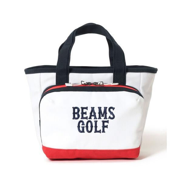 ZOZO問い合わせ番号:100850488ショップ:BEAMS GOLF，ビームスゴルフブランド:BEAMS GOLF，ビームスゴルフ商品名:トリコロール カートバッグ（保温・保冷）カテゴリ:バッグ>トートバッグブランド品番:81-6...