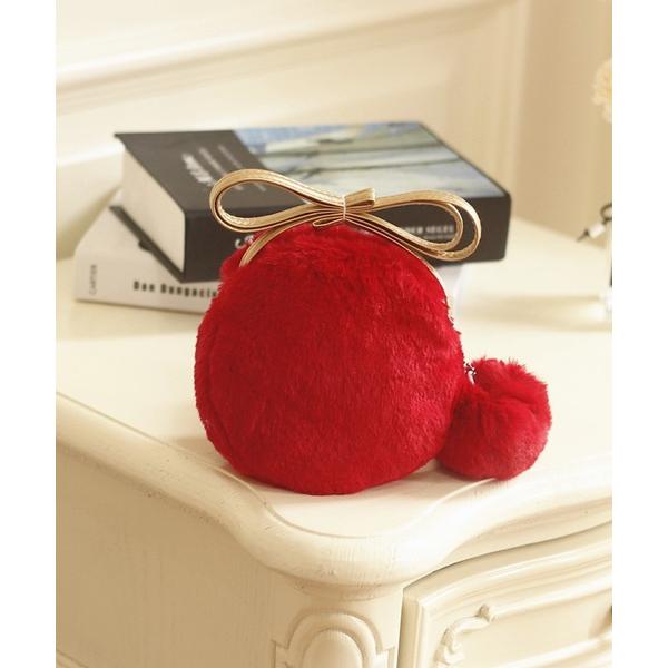 『タイムセール実施中』ZOZO問い合わせ番号:100850818ショップ:VIBGYOR，ヴィブジョーブランド:VIBGYOR，ヴィブジョー商品名:lulunoix/ポンポン付きファーショルダーバッグ N15449カテゴリ:バッグ>シ...