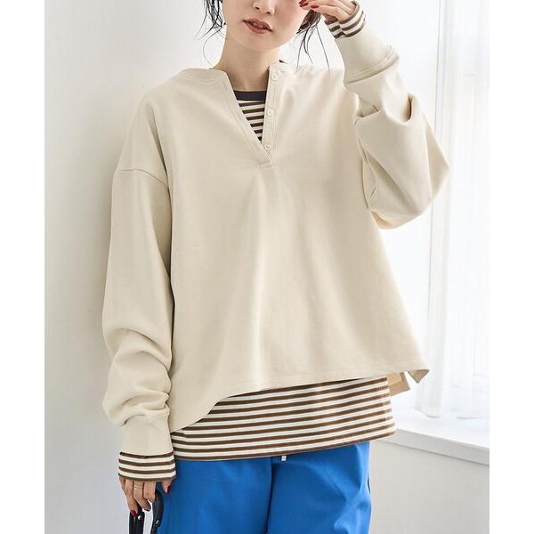 『タイムセール実施中』ZOZO問い合わせ番号:100850916ショップ:coen，コーエンブランド:coen，コーエン商品名:【セットアイテム】2wayヘンリーネック裏毛プルオーバー ボーダーロンTセットカテゴリ:トップス>Tシャツ...