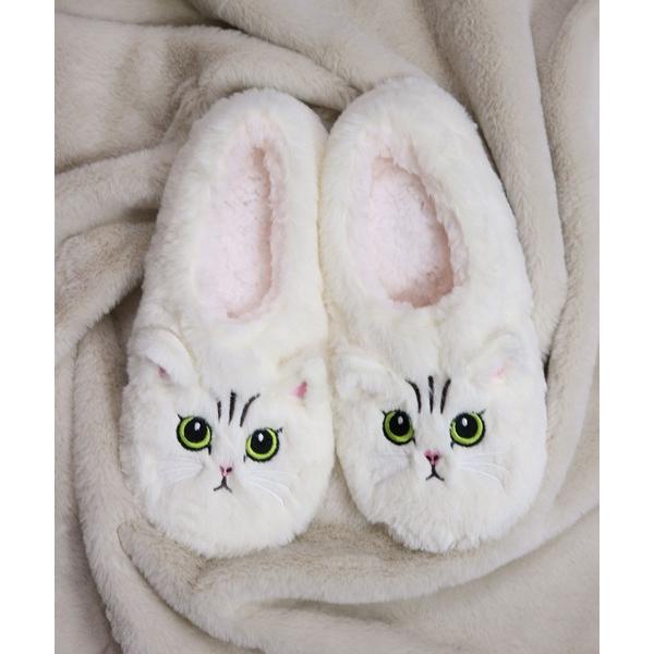 ZOZO問い合わせ番号:100851020ショップ:Bonjour Sagan，ボンジュールサガンブランド:box408，ボックスヨンマルハチ商品名:あったか ルームシューズ  ねこカテゴリ:インテリア>ルームシューズ/スリッパブラン...