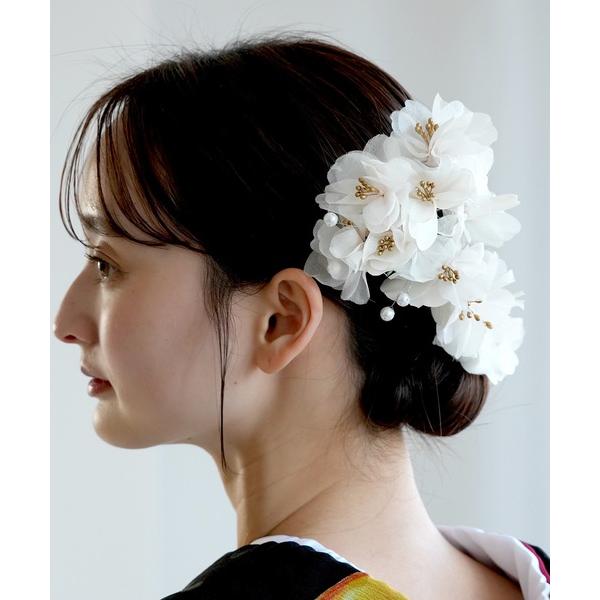 ZOZO問い合わせ番号:100851043ショップ:utatane，ウタタネブランド:utatane，ウタタネ商品名:髪飾り オーガンジーブーケ 日本製カテゴリ:水着/着物・浴衣>和装小物ブランド品番:5432634401素材:-原産...