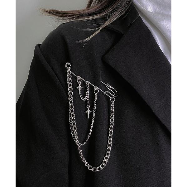 『タイムセール実施中』ZOZO問い合わせ番号:100851143ショップ:TONE，トーンブランド:TONE SELECT GOODS，トーンセレクトグッズ商品名:【urge select】Y2K アソート チェーンブローチ【8パターン展開...