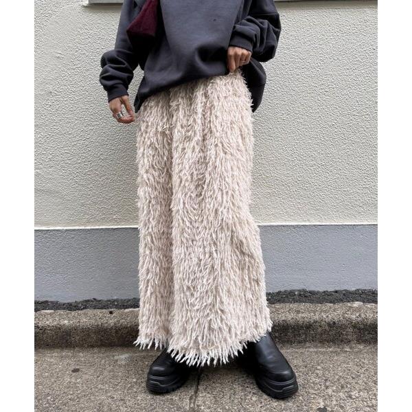 『セール実施中』ZOZO問い合わせ番号:100851441ショップ:CIAOPANIC TYPY，チャオパニックティピーブランド:CIAOPANIC TYPY，チャオパニックティピー商品名:フェザーフリンジナロースカートカテゴリ:スカート&...