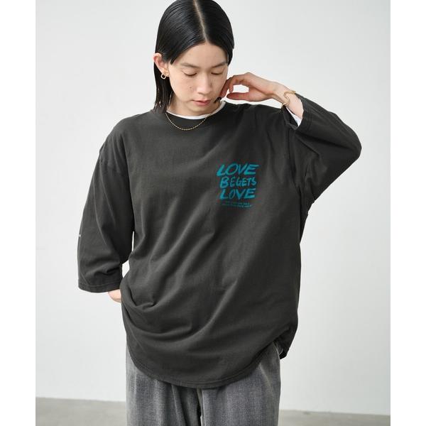 ZOZO問い合わせ番号:100851569ショップ:b apartment，ビーアパートメントブランド:kha:ki，カーキ商品名:「KHA:KI / カーキ」7th TEE -LOVE BEGETS LOVE-カテゴリ:トップス>T...