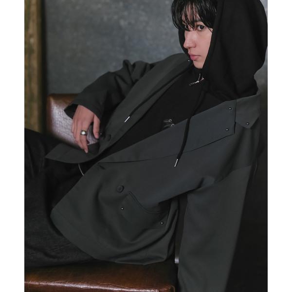 『タイムセール実施中』ZOZO問い合わせ番号:100851628ショップ:CONFIRM，コンファームブランド:Confirm，コンファーム商品名:Studded short double-breasted jacket / スタッズ ショ...