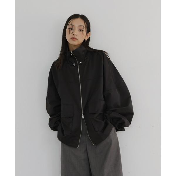 ZOZO問い合わせ番号:100851633ショップ:LIAN，リアンブランド:hellam，へラム商品名:スタンドカラーツイルブルゾンカテゴリ:トップス>Tシャツ/カットソーブランド品番:243-312F3876素材:表地：綿 61%...