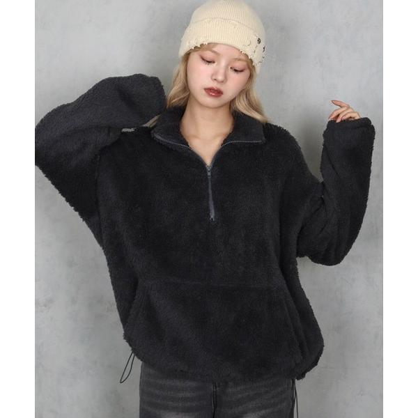 『セール実施中』ZOZO問い合わせ番号:100851684ショップ:RiNc，リンクブランド:BARELY BLUE，ベアリーブルー，RiNc，リンク商品名:【 BARELY BLUE / ベアリーブルー 】 ハーフジップ フリースカテゴリ...