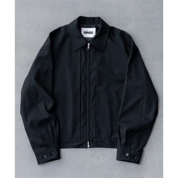 ZOZO問い合わせ番号:100852095ショップ:SINSS，シンスブランド:SINSS，シンス商品名:Stripe short blouson / ストライプショートブルゾンカテゴリ:ジャケット/アウター>ブルゾンブランド品番:S...