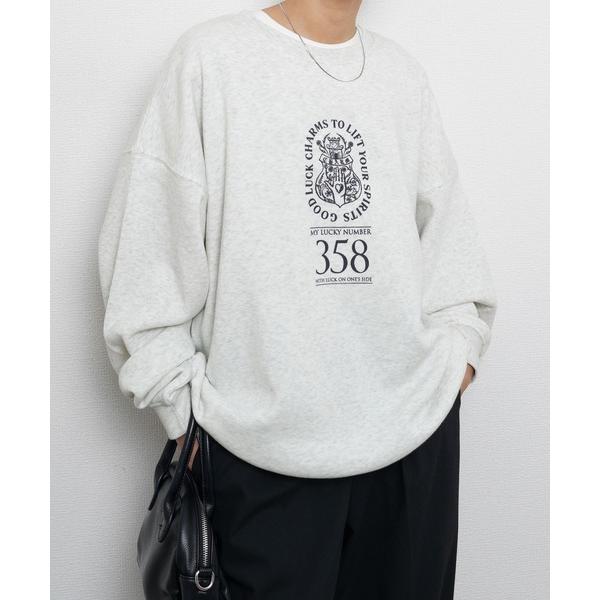 『タイムセール実施中』ZOZO問い合わせ番号:100852273ショップ:Chillfar，チルファーブランド:Chillfar，チルファー商品名:アソートプリントロゴスウェットカテゴリ:トップス>スウェットブランド品番:121970...