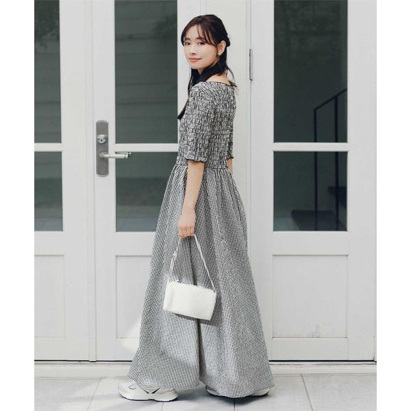 『タイムセール実施中』ZOZO問い合わせ番号:100852441ショップ:titivate，ティティベイトブランド:titivate，ティティベイト商品名:シャーリングハーフスリーブワンピースカテゴリ:ワンピース/ドレス>ワンピースブ...