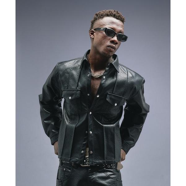 『セール実施中』ZOZO問い合わせ番号:100852620ショップ:FTW，エフティーダブリューブランド:ANDER HUNK，アンダーハンク商品名:【 2size 】W-Pocket Metal Button Shirt  / Wポケット...