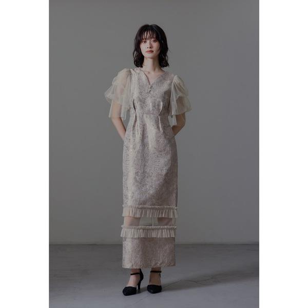 ZOZO問い合わせ番号:100852690ショップ:bflat，ビーフラットブランド:niana，ニアナ，et.UNiVER，エトユニベール商品名:シアーアリュールドレス パーティードレス オケージョンドレス 結婚式 二次会 同窓会 成人式...