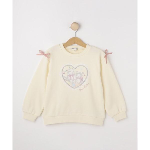 『タイムセール実施中』ZOZO問い合わせ番号:100853119ショップ:SHOO・LA・RUE，シューラルーブランド:SHOO・LA・RUE，シューラルー商品名:【100-150cm】オーガンジーモチーフスウェットカテゴリ:トップス&gt...