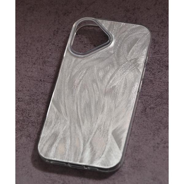 『タイムセール実施中』ZOZO問い合わせ番号:100853323ショップ:Outfitter lab，アウトフィッターラボブランド:Alite cloth，アリーテクロス商品名:シルバーフェザー風iPhoneケース　iPhoneカバーカテゴ...