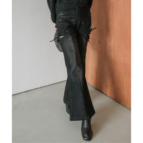 『タイムセール実施中』ZOZO問い合わせ番号:100895180ショップ:SUGAR BISKET，シュガービスケットブランド:AMELY，エミリー，SUGAR BISKET，シュガービスケット商品名:サイドカット リボンデザイン フレアデ...