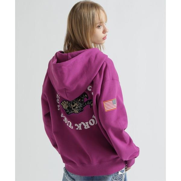 ZOZO問い合わせ番号:100895769ショップ:AVIREX WOMAN，アヴィレックス ウーマンブランド:AVIREX，アヴィレックス商品名:SAGARA CIRCLE LOGO TOMCAT ZIP PARKAカテゴリ:トップス&g...