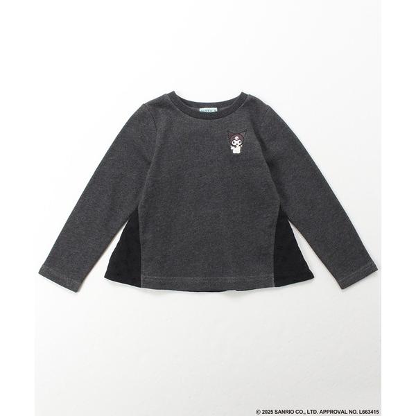 ZOZO問い合わせ番号:100896056ショップ:HAKKA，ハッカブランド:hakka kids，ハッカキッズ商品名:【ハッカキッズ×サンリオキャラクターズ】ワンポイント刺繍裏毛トレーナーカテゴリ:トップス>スウェットブランド品番...