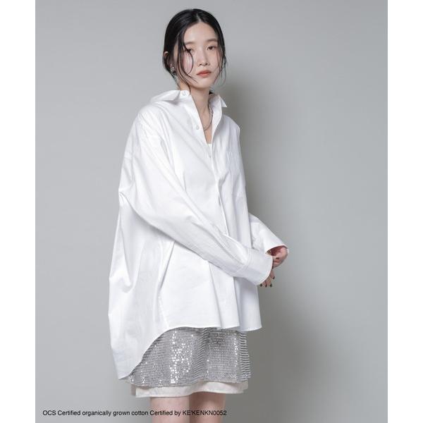 ZOZO問い合わせ番号:100896071ショップ:NANO universe，ナノユニバースブランド:NANO universe，ナノユニバース商品名:オーガニックコットンオックスフォードシャツ ( OCS )カテゴリ:トップス>シ...