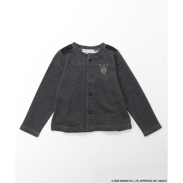 ZOZO問い合わせ番号:100896105ショップ:HAKKA，ハッカブランド:hakka kids，ハッカキッズ商品名:【ハッカキッズ×サンリオキャラクターズ】［ジュニアサイズ］ワンポイント刺繍裏毛カーディガンカテゴリ:トップス>カ...