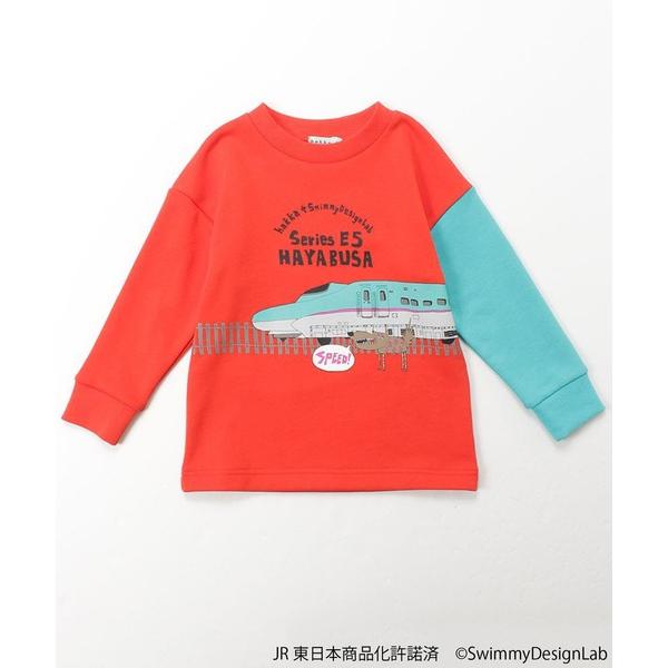 ZOZO問い合わせ番号:100896109ショップ:HAKKA，ハッカブランド:hakka kids，ハッカキッズ商品名:乗り物プリント長袖トレーナーカテゴリ:トップス>スウェットブランド品番:32950254素材:本体: 綿100%...