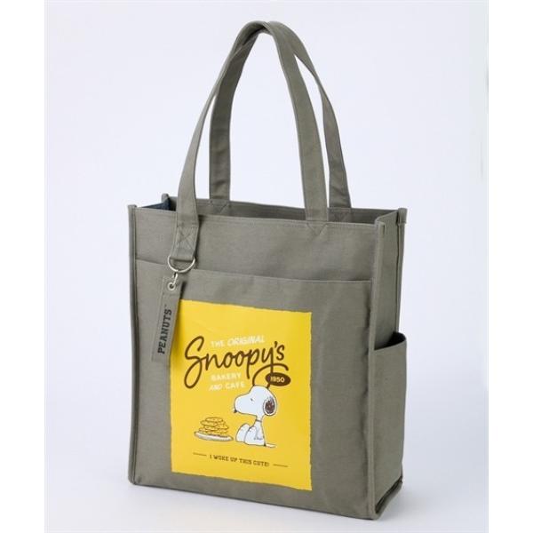 ZOZO問い合わせ番号:100897032ショップ:nissen，ニッセンブランド:PEANUTS，ピーナッツ，nissen，ニッセン商品名:スヌーピー　１０ポケットカラーキャンバストートバッグ（Ａ４対応）カテゴリ:バッグ>トートバッ...