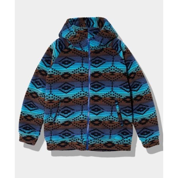 『タイムセール実施中』ZOZO問い合わせ番号:100897181ショップ:go slow caravan，ゴースローキャラバンブランド:go slow caravan，ゴースローキャラバン商品名:BAYCANT/ベイカント　総柄フリースパー...