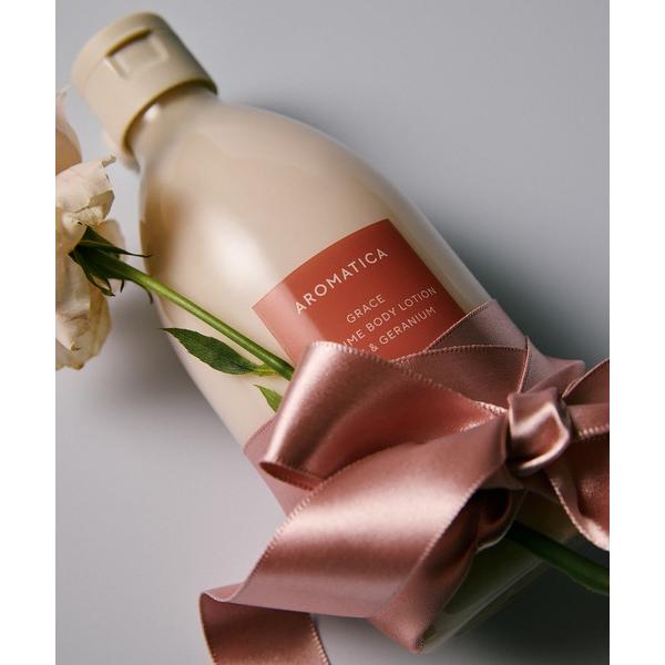 『セール実施中』※このアイテムは返品・交換対象外商品です。コスメ商品ZOZO問い合わせ番号:100897387ショップ:CHANCE UPON，チャンス アポンブランド:AROMATICA，アロマティカ商品名:グレイスボディローションローズ...