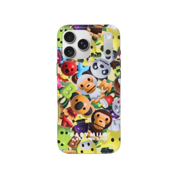 ZOZO問い合わせ番号:100897713ショップ:A BATHING APE，ア ベイシング エイプブランド:A BATHING APE，アベイシングエイプ商品名:3D MILO ALL FRIENDS IPHONE 17 PRO MAX...