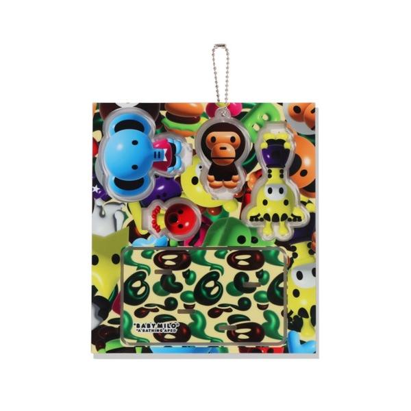 ZOZO問い合わせ番号:100897789ショップ:A BATHING APE，ア ベイシング エイプブランド:A BATHING APE，アベイシングエイプ商品名:3D MILO ALL FRIENDS ACRYLIC STAND KEY...