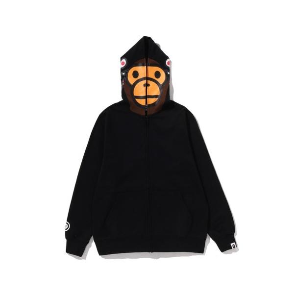 ZOZO問い合わせ番号:100897816ショップ:A BATHING APE，ア ベイシング エイプブランド:A BATHING APE，アベイシングエイプ商品名:MILO SHARK ZIP HOODIEカテゴリ:トップス>パーカ...