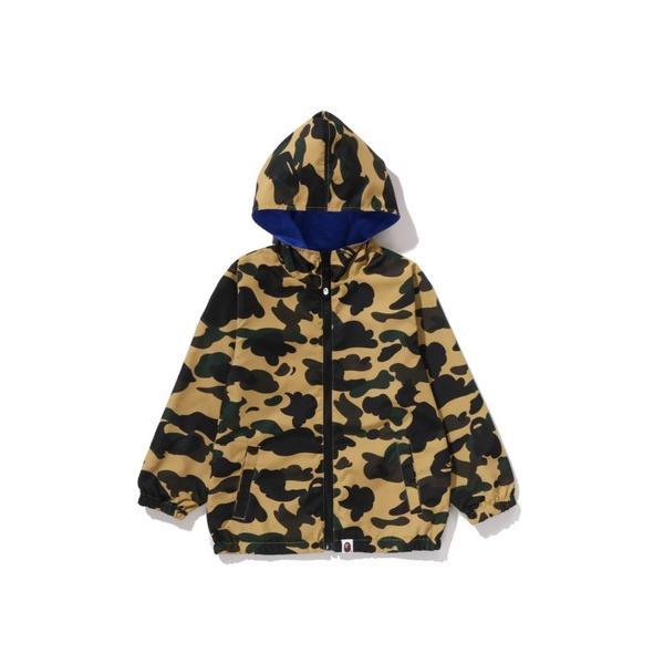 ZOZO問い合わせ番号:100897825ショップ:A BATHING APE，ア ベイシング エイプブランド:A BATHING APE，アベイシングエイプ商品名:1ST CAMO REVERSIBLE HOODIE JACKETカテゴリ...