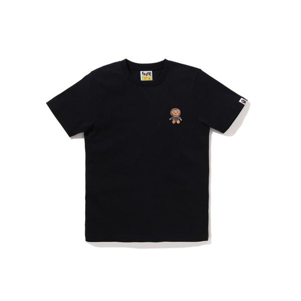 ZOZO問い合わせ番号:100897930ショップ:A BATHING APE，ア ベイシング エイプブランド:A BATHING APE，アベイシングエイプ商品名:MILO PLUSH DOLL ONE POINT TEEカテゴリ:トップ...