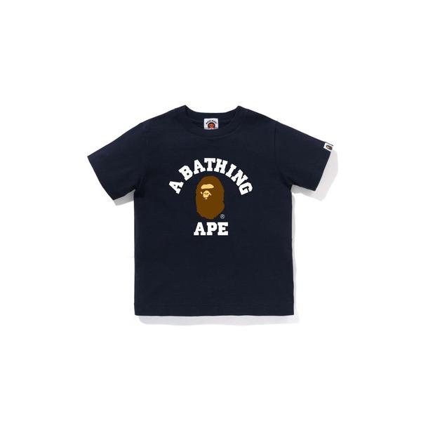 ZOZO問い合わせ番号:100897958ショップ:A BATHING APE，ア ベイシング エイプブランド:A BATHING APE，アベイシングエイプ商品名:COLLEGE TEEカテゴリ:トップス>Tシャツ/カットソーブラン...