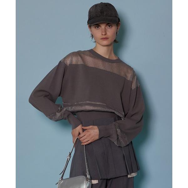 参考価格：16，940円発売時期：2024年01月コンディション：B（目立つ使用感なし）使用感が少ない、または気にならないアイテム全体的：色あせ、毛玉首周り・袖口：汚れ参考商品名：Sheer Border Knit/シアーボーダーニット【M...