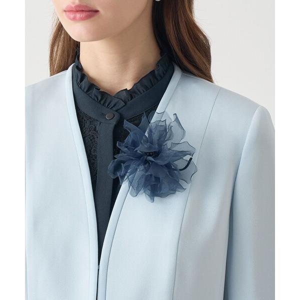 ZOZO問い合わせ番号:100928252ショップ:ANAYI，アナイブランド:ANAYI，アナイ商品名:【Eternal Line 2026】シルクオーガンジーコサージュカテゴリ:アクセサリー>ブローチ/コサージュブランド品番:10...