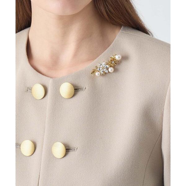 ZOZO問い合わせ番号:100928254ショップ:ANAYI，アナイブランド:ANAYI，アナイ商品名:【Eternal Line 2026】フラワーパールブローチカテゴリ:アクセサリー>ブローチ/コサージュブランド品番:10261...