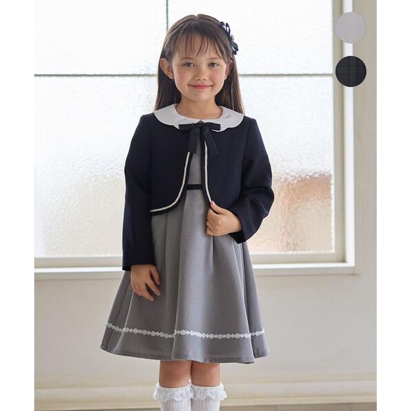 ZOZO問い合わせ番号:100929036ショップ:ANY，エニィブランド:ANY，エニィ商品名:【2点セット】ノーカラー ボレロジャケット+襟付き ワンピースカテゴリ:ワンピース/ドレス>ワンピースブランド品番:OPFKLS0291...