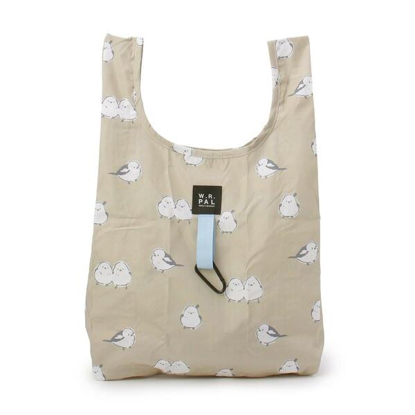 ZOZO問い合わせ番号:100929207ショップ:WORLD ONLINE STORE SELECT，ワールドオンラインストアセレクトブランド:one'sterrace，ワンズテラス商品名:PAL エコバッグS ペイントシマエナガカテゴリ...