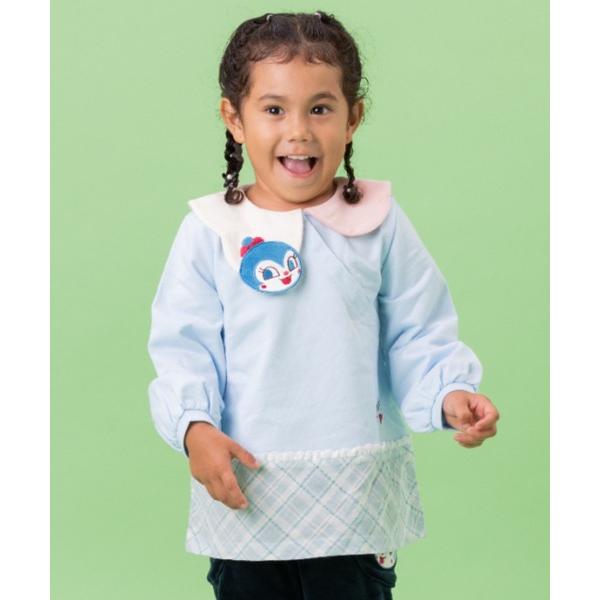 ZOZO問い合わせ番号:100929357ショップ:BANDAI APPAREL SHOP，バンダイアパレルショップブランド:ANPANMAN KIDS COLLECTION，アンパンマンキッズコレクション商品名:襟お顔アップリケプルオーバ...