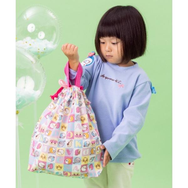 ZOZO問い合わせ番号:100929365ショップ:BANDAI APPAREL SHOP，バンダイアパレルショップブランド:ANPANMAN KIDS COLLECTION，アンパンマンキッズコレクション商品名:ブロック総柄お着替え巾着カ...