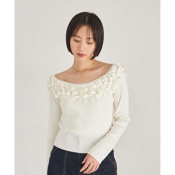 ZOZO問い合わせ番号:100929462ショップ:tocco closet／&amp;. NOSTALGIA，トッコ　クローゼット　／　アンドドットノスタルジアブランド:ARVELLIA，アルベリア商品名:OFF SHOULDER FRI...